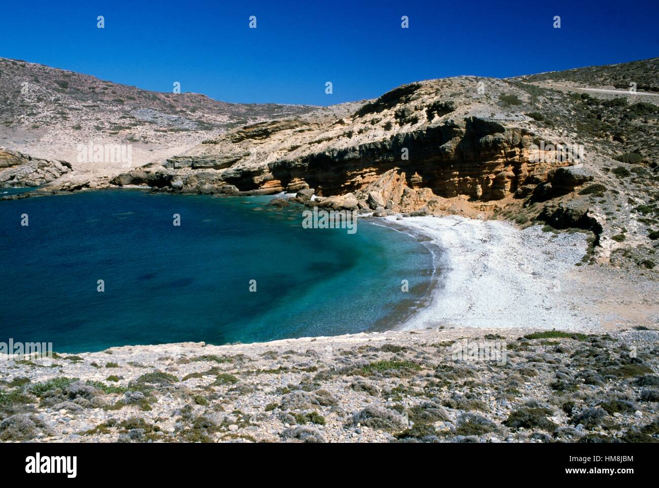 Crete greece itanos beach Banque de photographies et d’images à haute ...