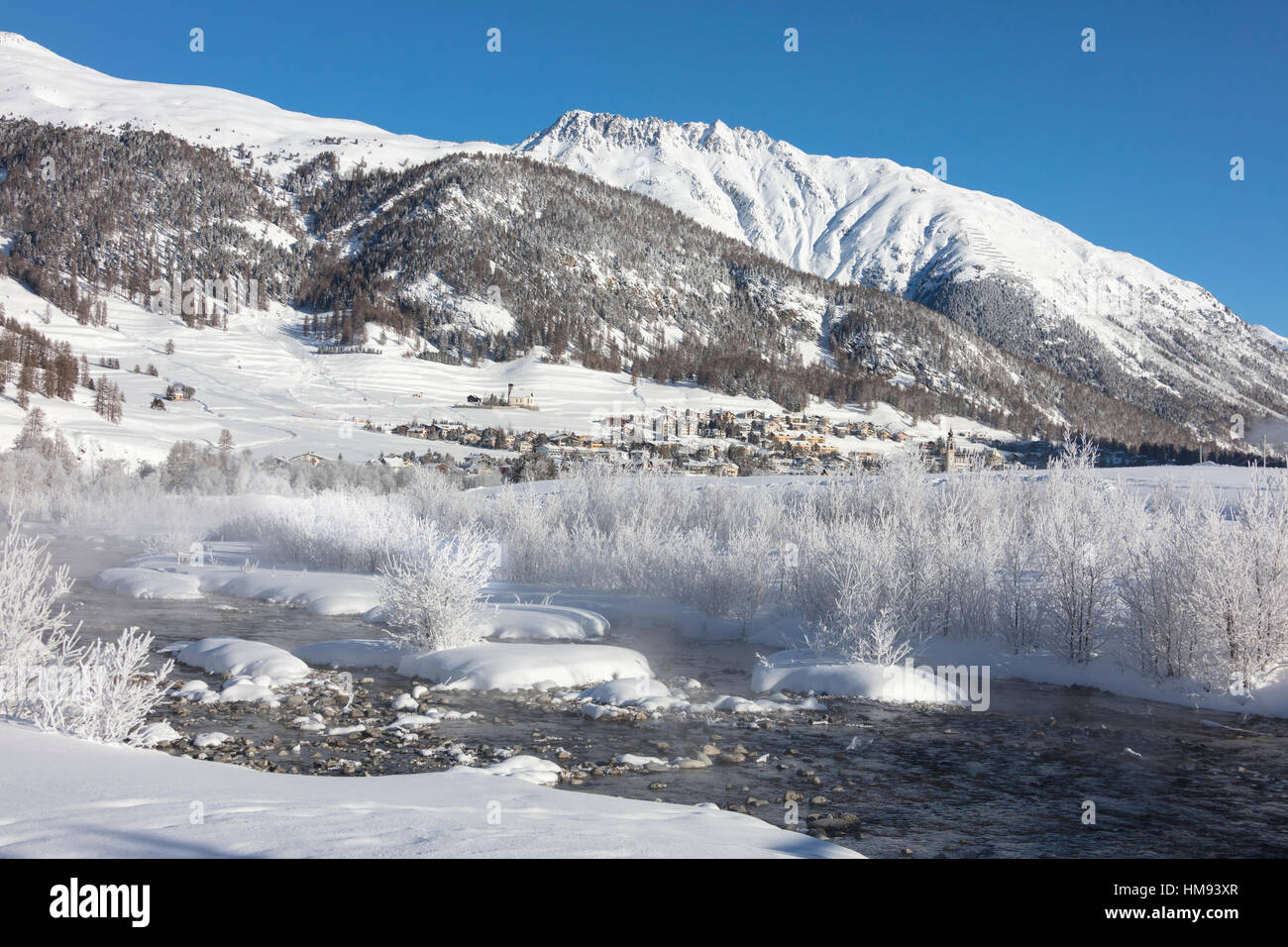 Neige alpine suisse Banque de photographies et d’images à haute ...