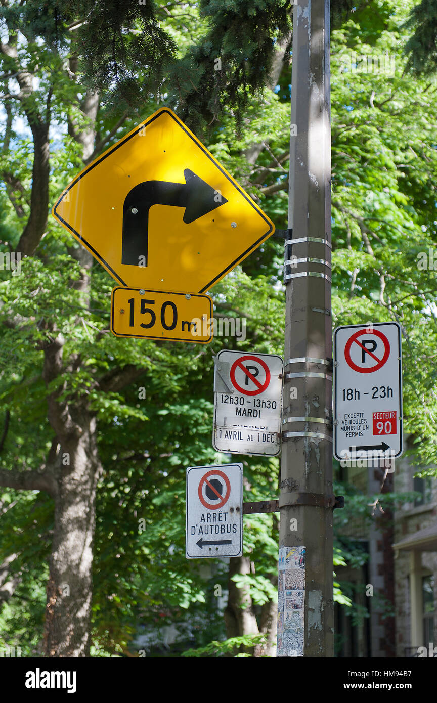 Canada, Province de Québec. Montréal. Quartier Plateau Mont Royal. L ...