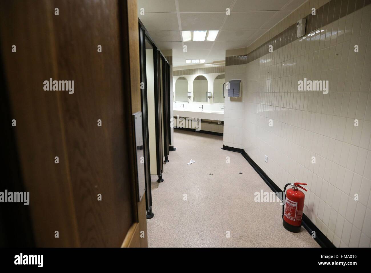 Les toilettes du sous sol des 4 jardins grosvenor Banque de ...