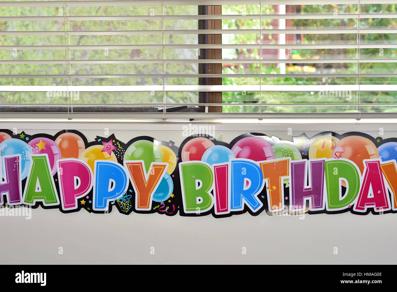 Happy birthday sign Banque de photographies et d’images à haute ...