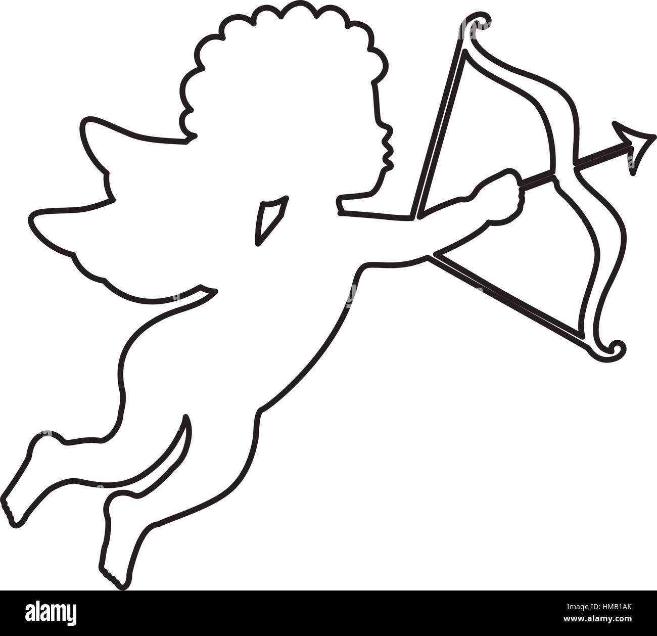 Ange cupidon vecteur icône caractère illustration design Image ...