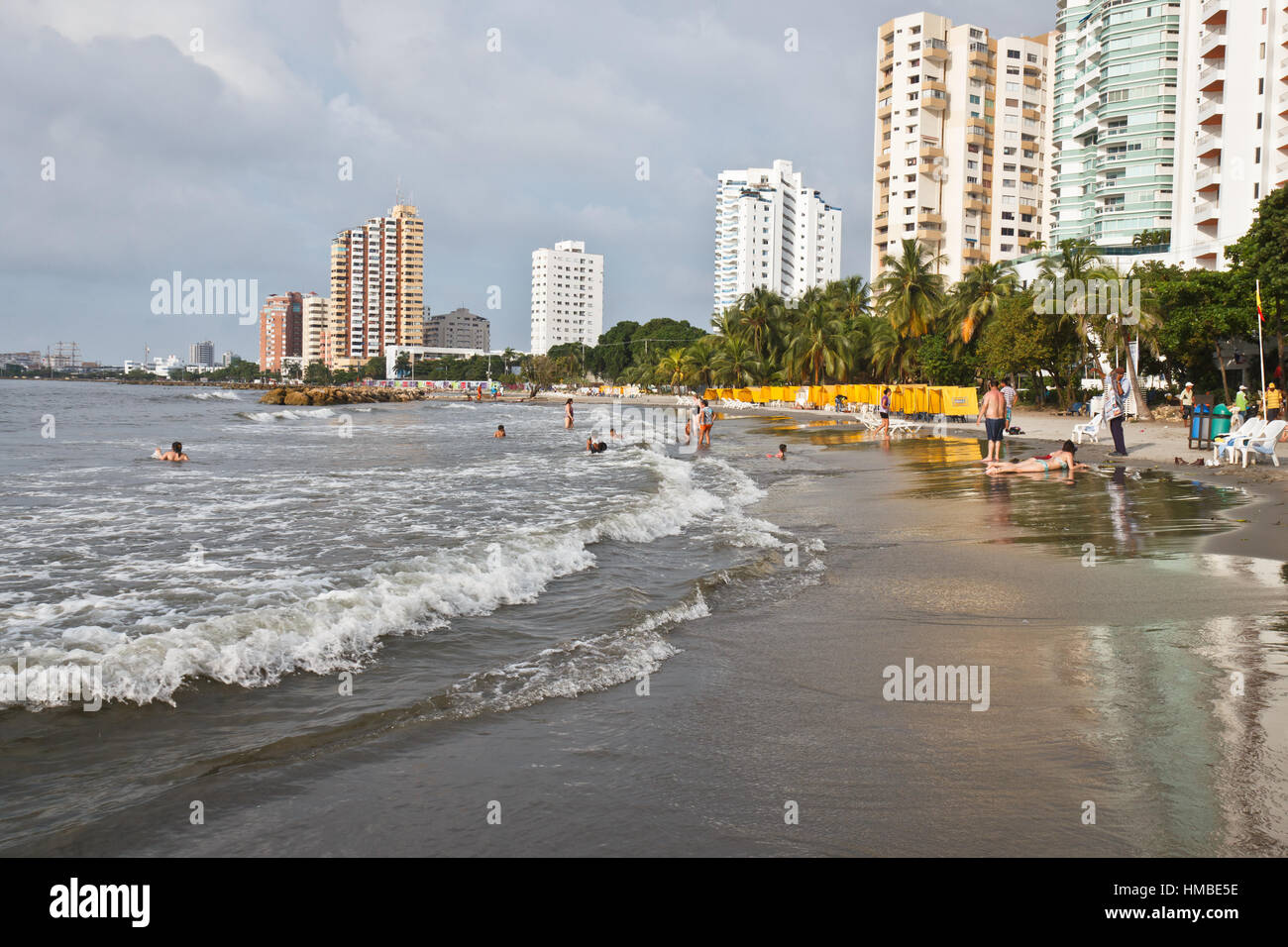Carthagène plage Banque de photographies et d’images à haute résolution ...