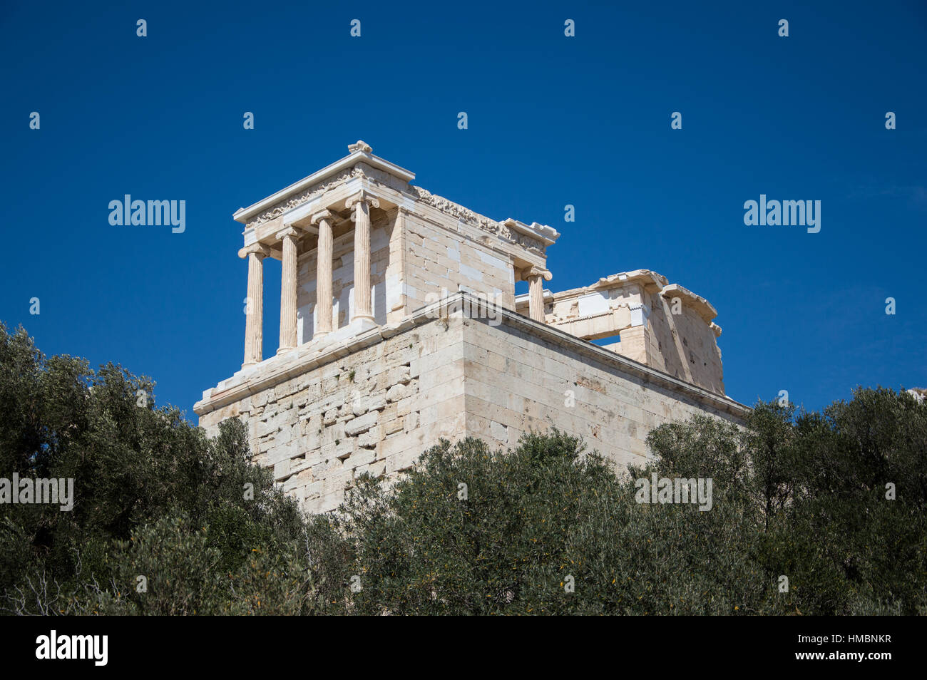 Temple d'Athéna Nike Acropole Athènes Grèce Photo Stock - Alamy