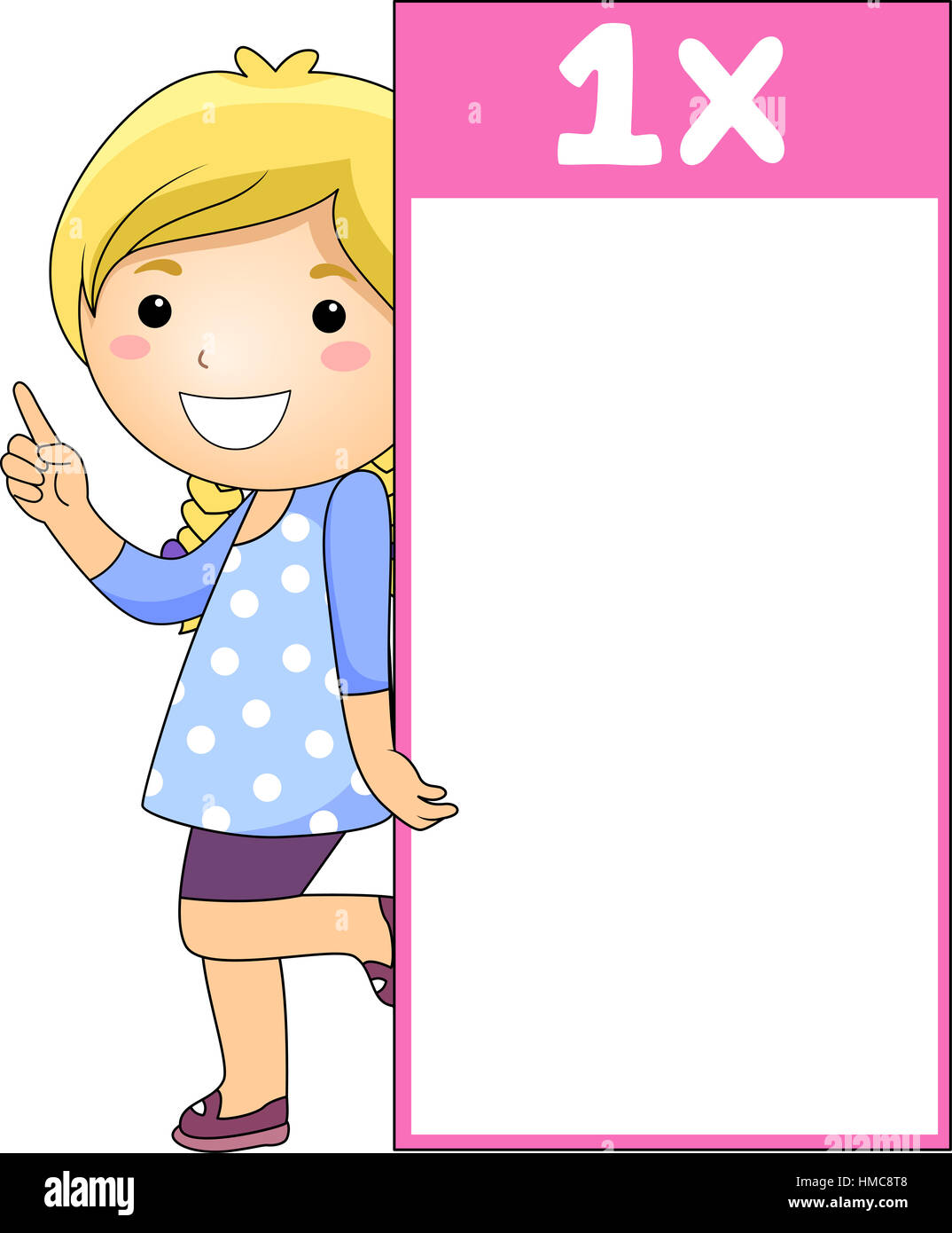 Illustration d'une carte Flash de multiplication pour les multiples de ...