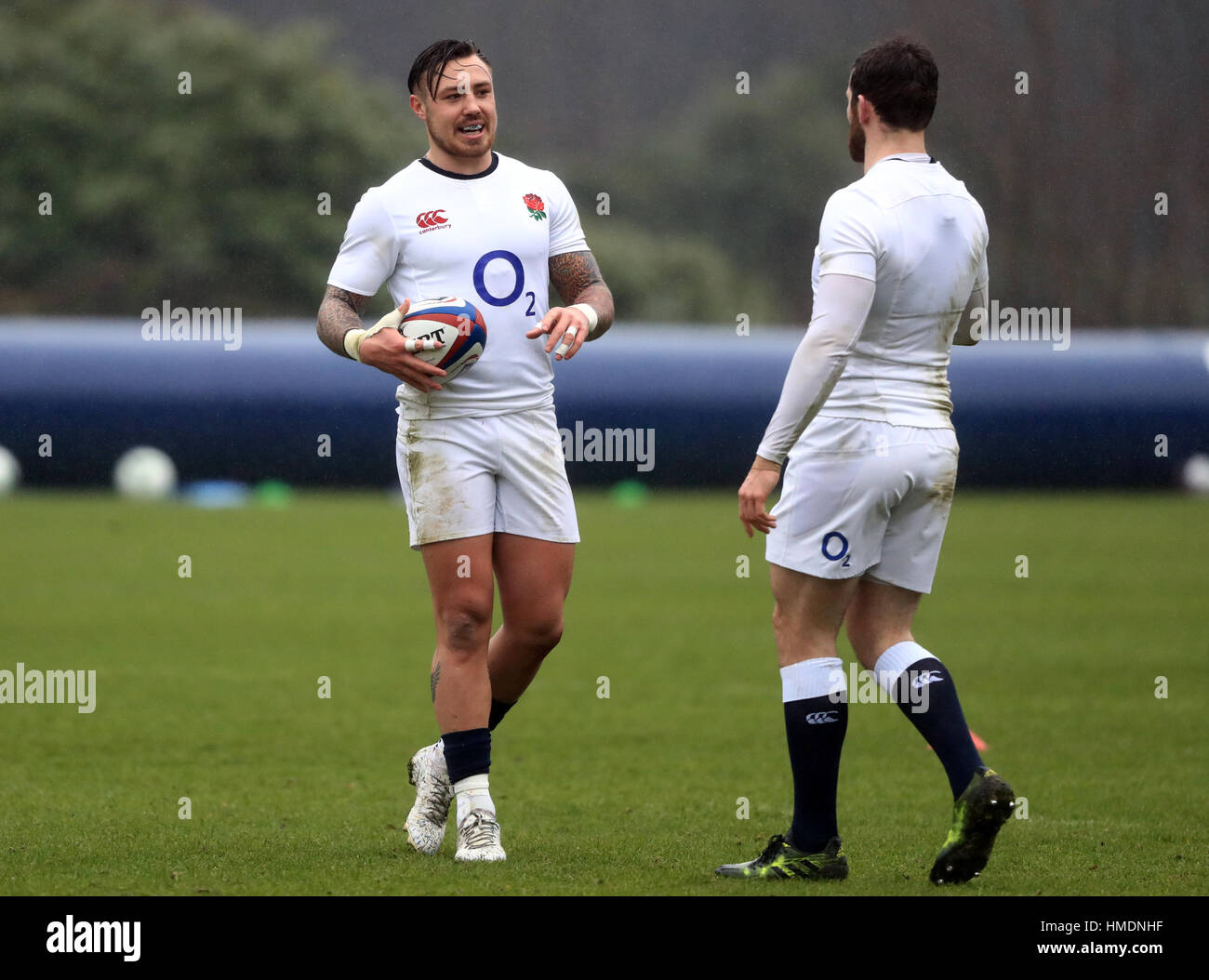 Angleterre jack nowell session de formation pennyhill park Banque de ...