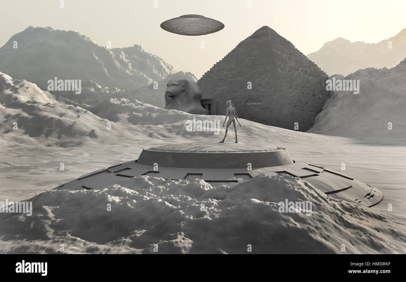 Pyramides extraterrestres Banque de photographies et d’images à haute ...