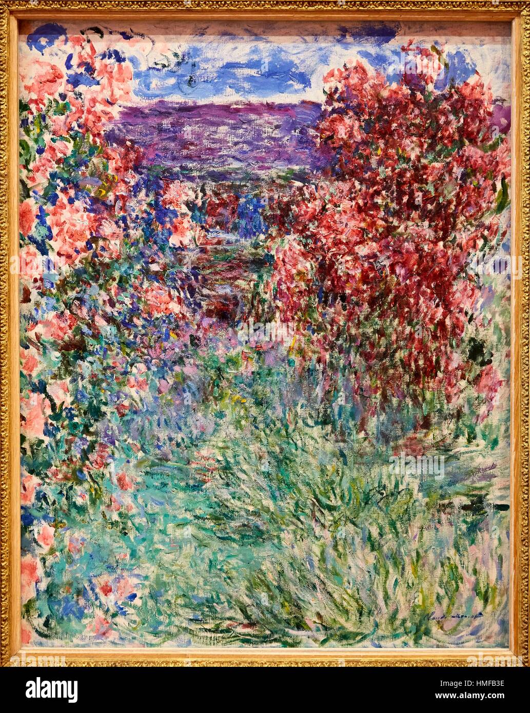 Claude monet rose Banque de photographies et d’images à haute ...