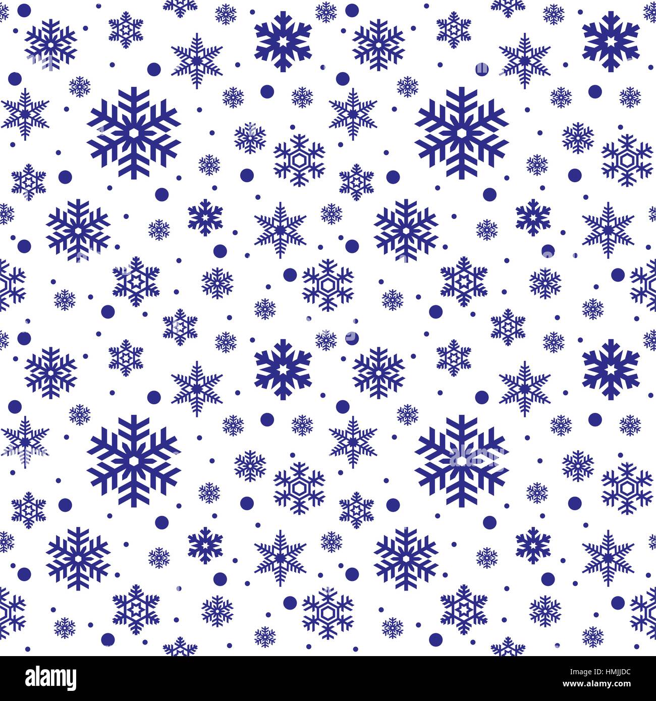 Snowflakes texture Banque d'images vectorielles - Alamy