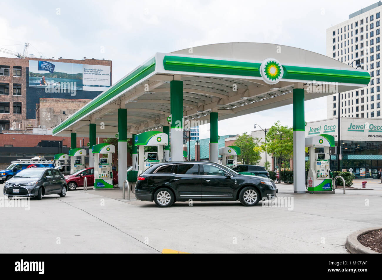 Bp gas filling station Banque de photographies et d’images à haute ...