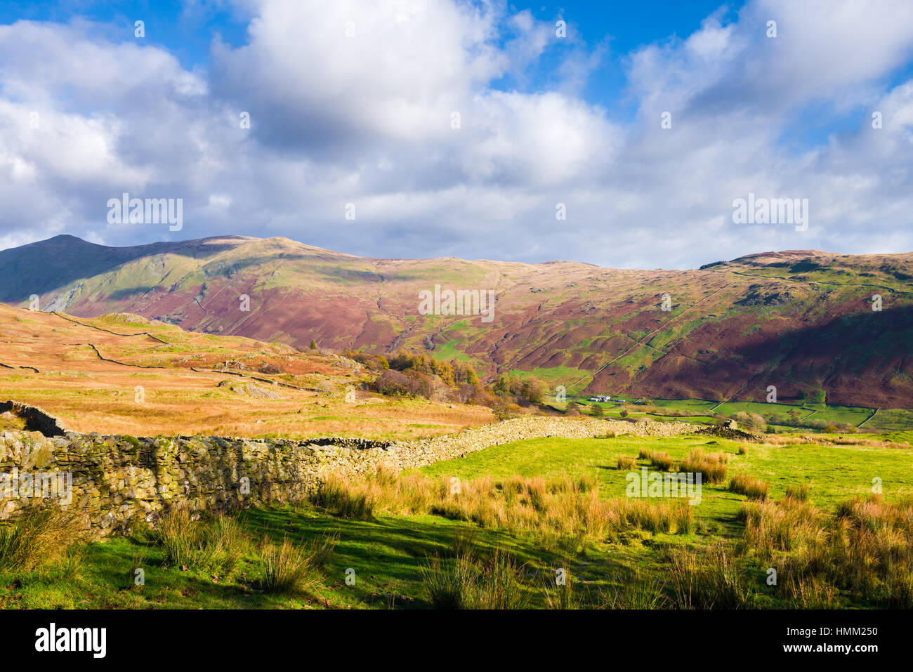 Parc national du lake district de troutbeck valley Banque de ...