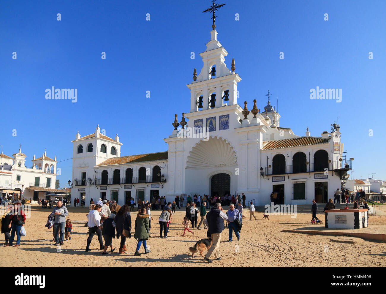 El rocio ermita del rocío Banque de photographies et d’images à haute ...