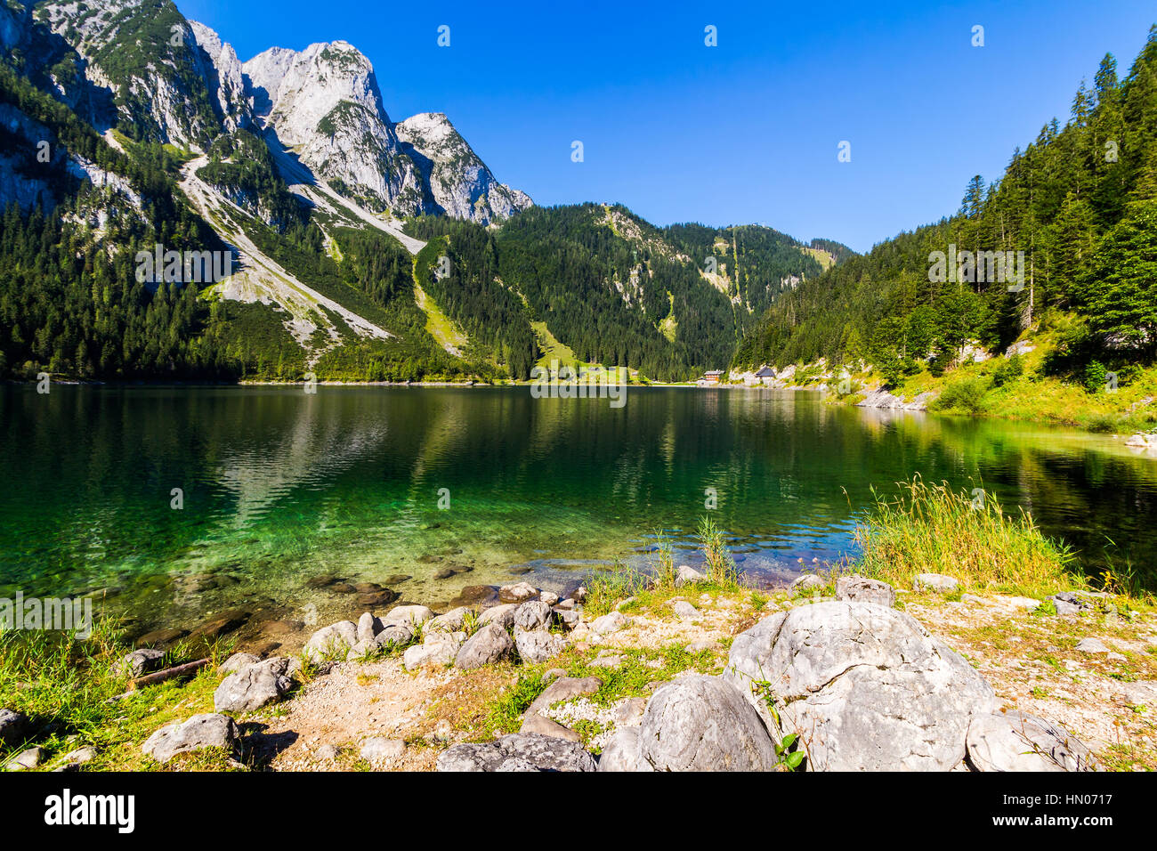 Lake vorderer gosausee Banque de photographies et d’images à haute ...