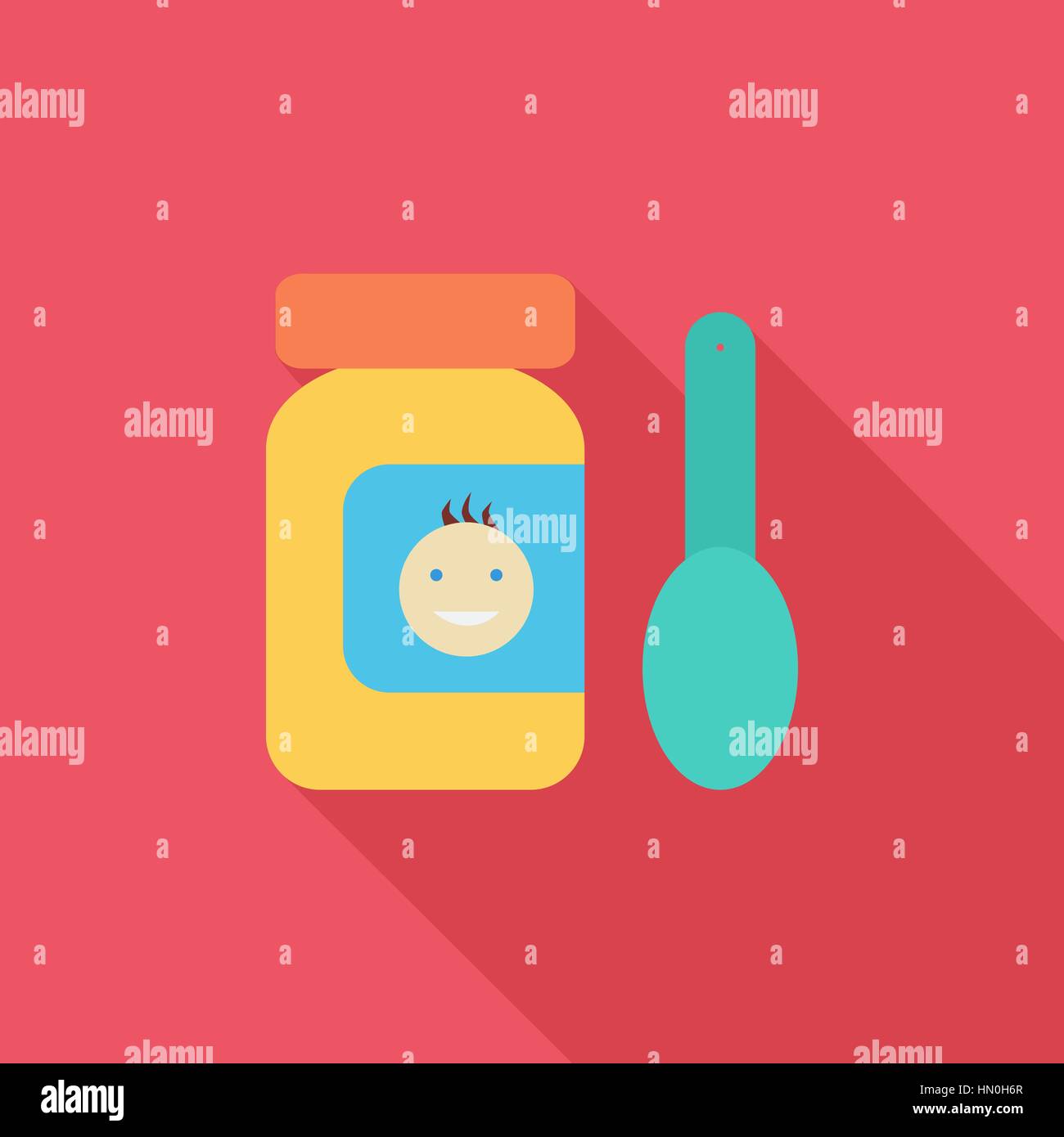 Collation enfant pictogramme Banque d'images vectorielles - Alamy