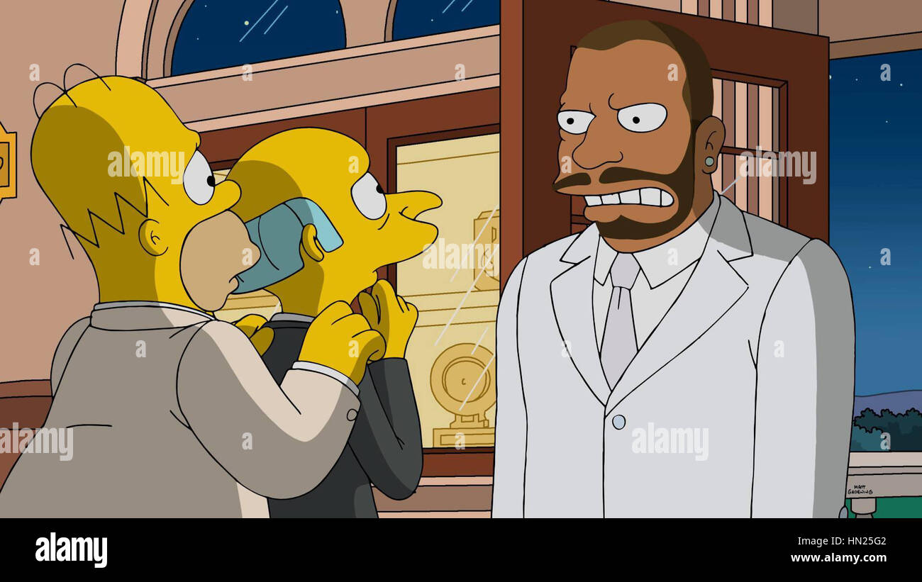 Les personnages simpsons Banque de photographies et d’images à haute ...