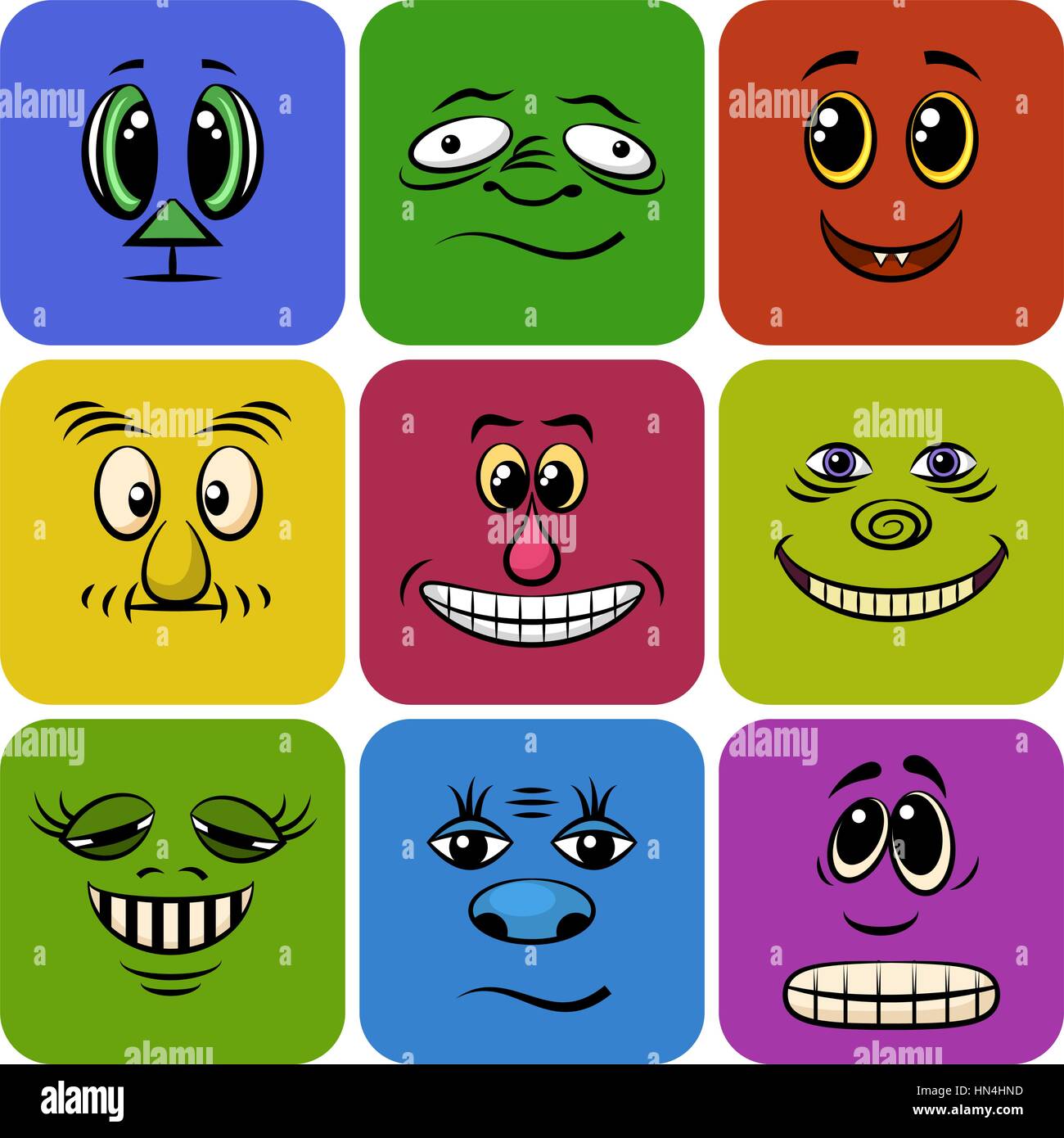 Smiley avec le nez Banque d'images vectorielles - Page 2 - Alamy