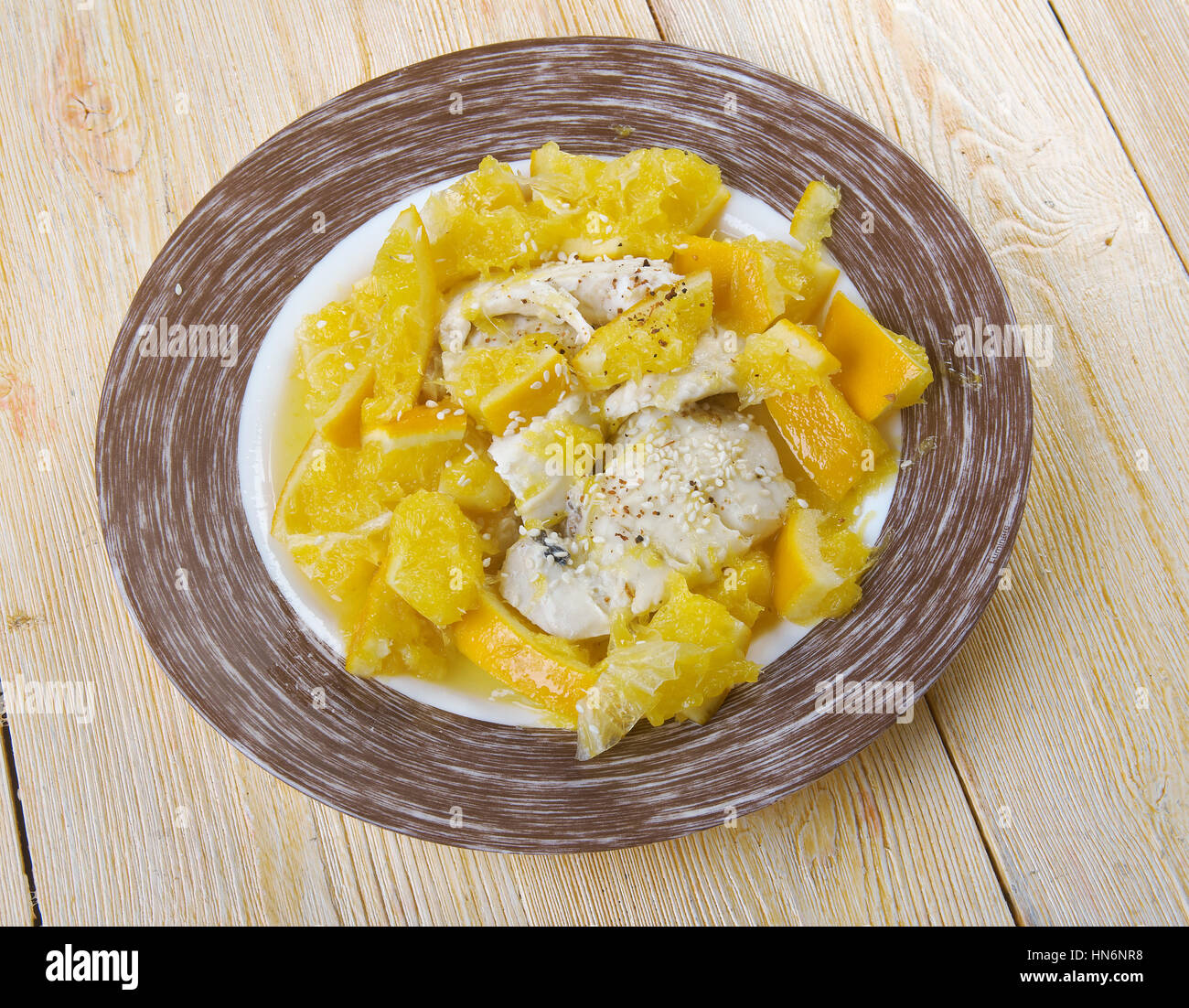 Moroccan fish dish Banque de photographies et d’images à haute ...