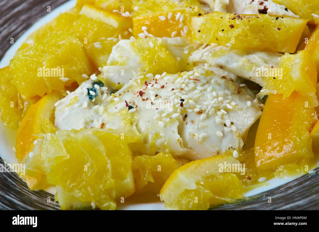 Moroccan fish dish Banque de photographies et d’images à haute ...