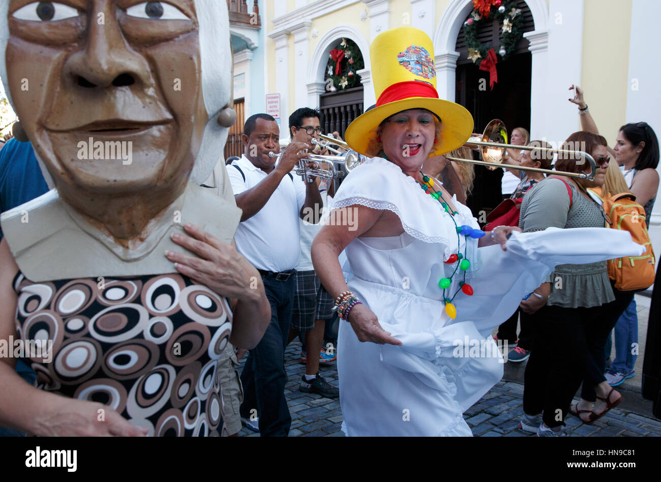 San juan street festival puerto rico Banque de photographies et d ...