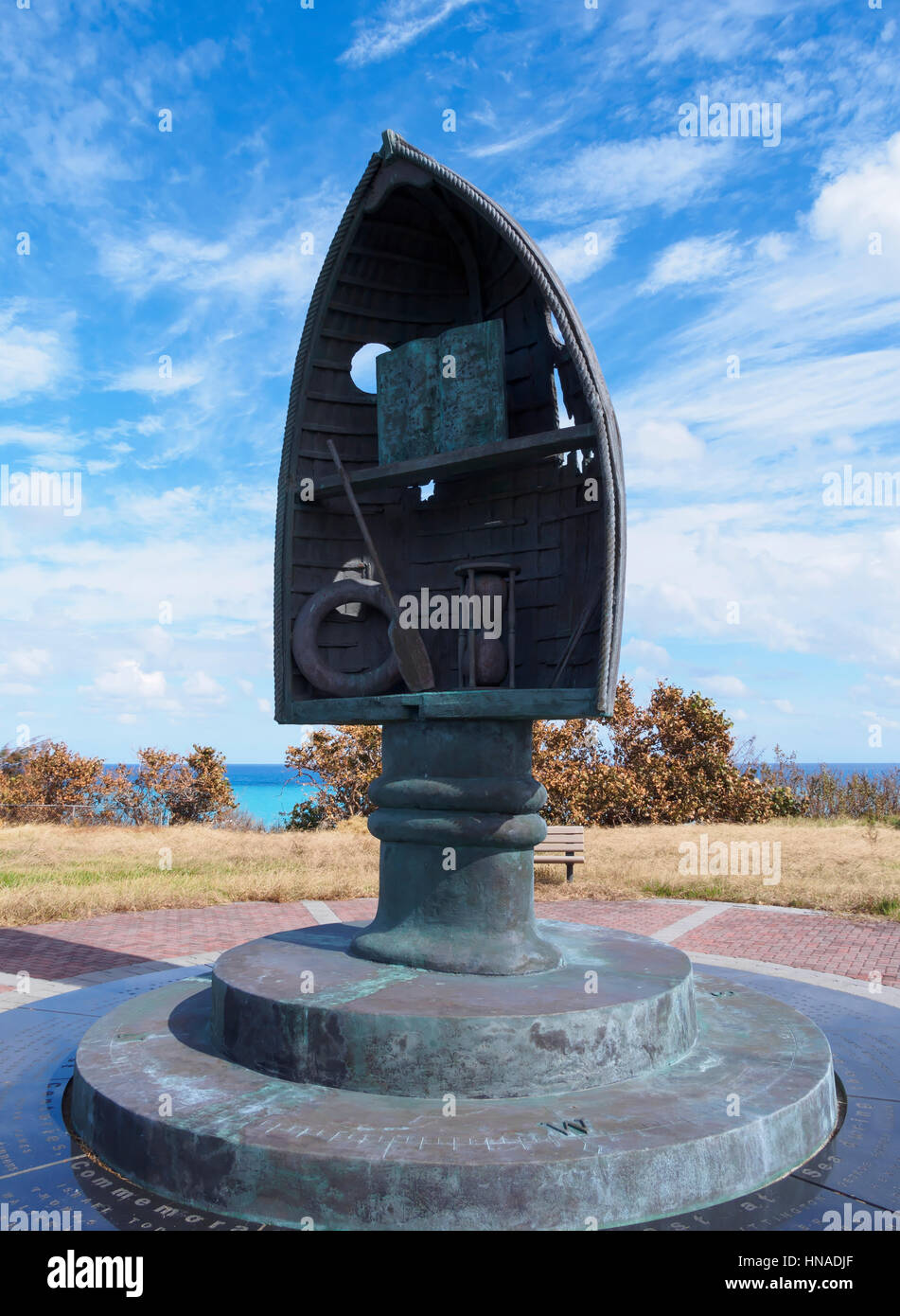 Perdu en mer sculpture Banque de photographies et d’images à haute ...