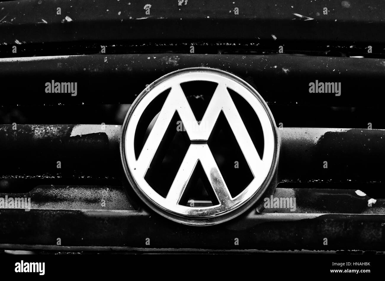 Volkswagen noir et blanc Banque de photographies et d’images à haute résolution - Alamy