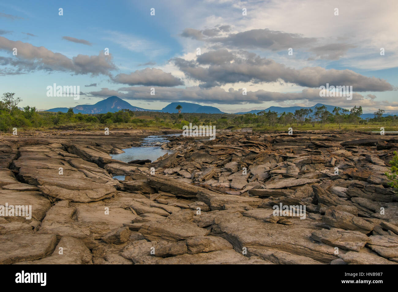 Canaima lagoon Banque de photographies et d’images à haute résolution ...
