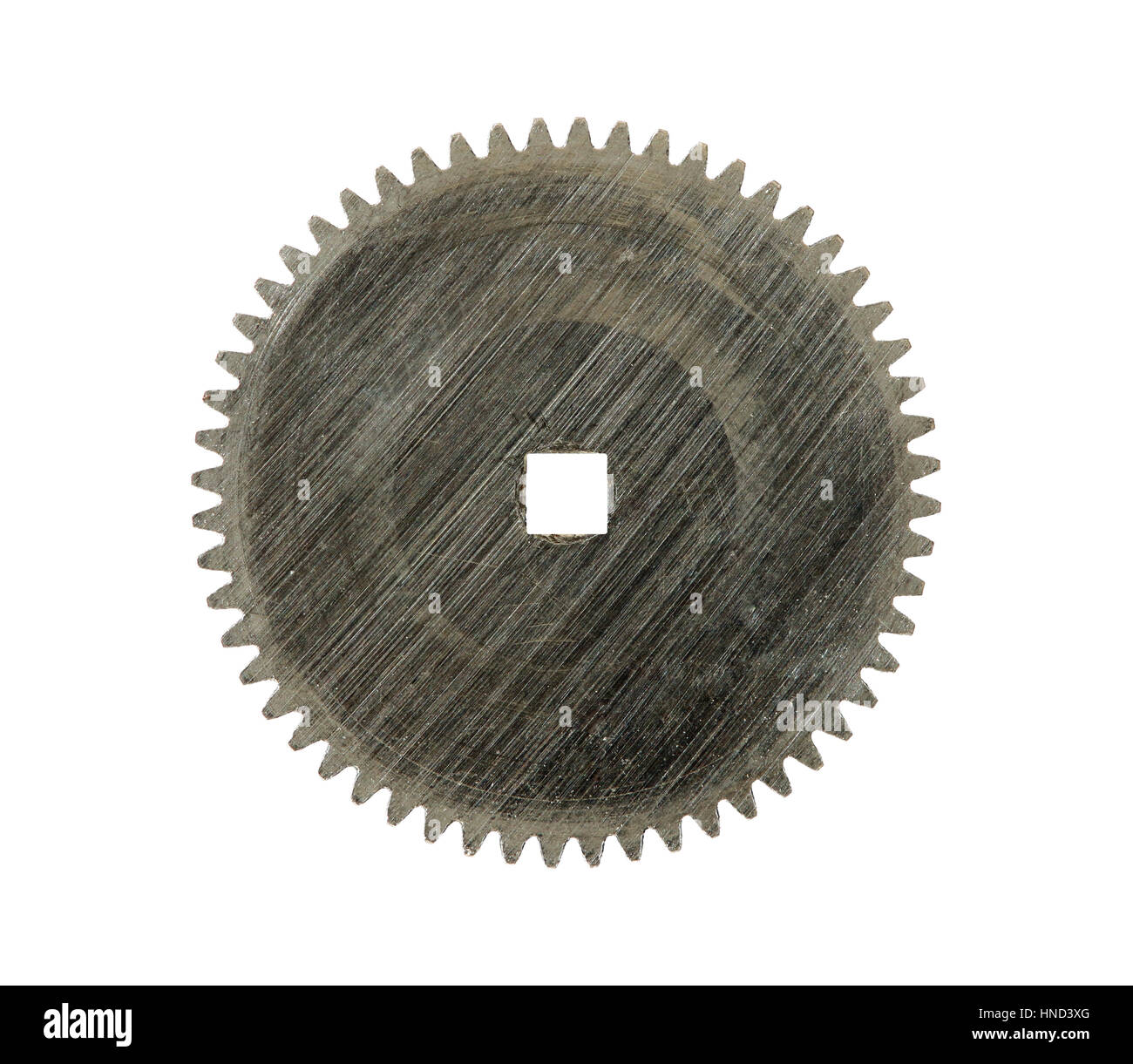 Détail de l'engrenage - Roue dentée - isolé sur fond blanc Photo Stock ...