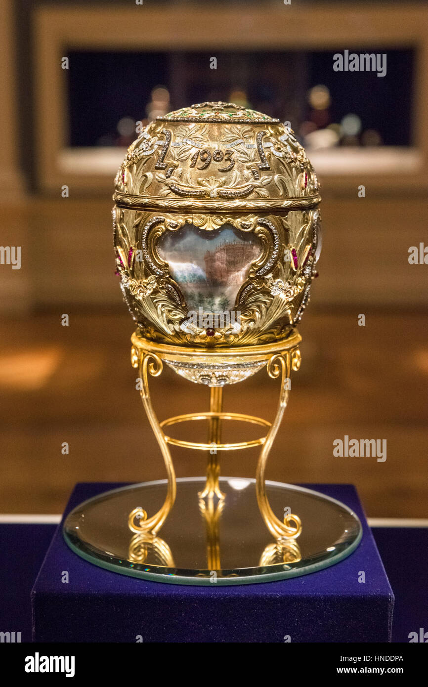 Oeufs Fabergé. L'Imperial Pierre le Grand Œuf de Pâques, 1903 ...