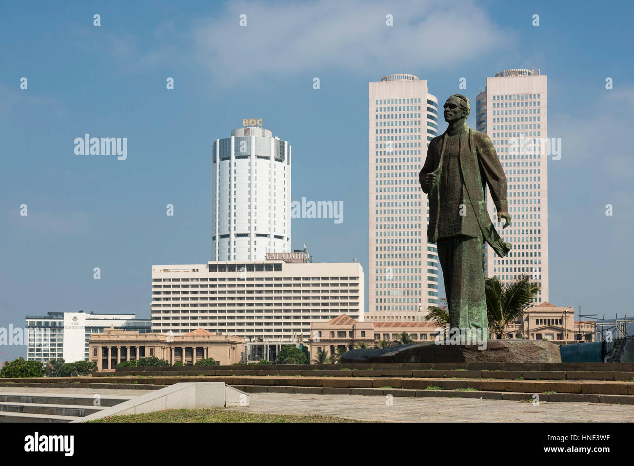 Bandaranaike statue colombo Banque de photographies et d’images à haute ...