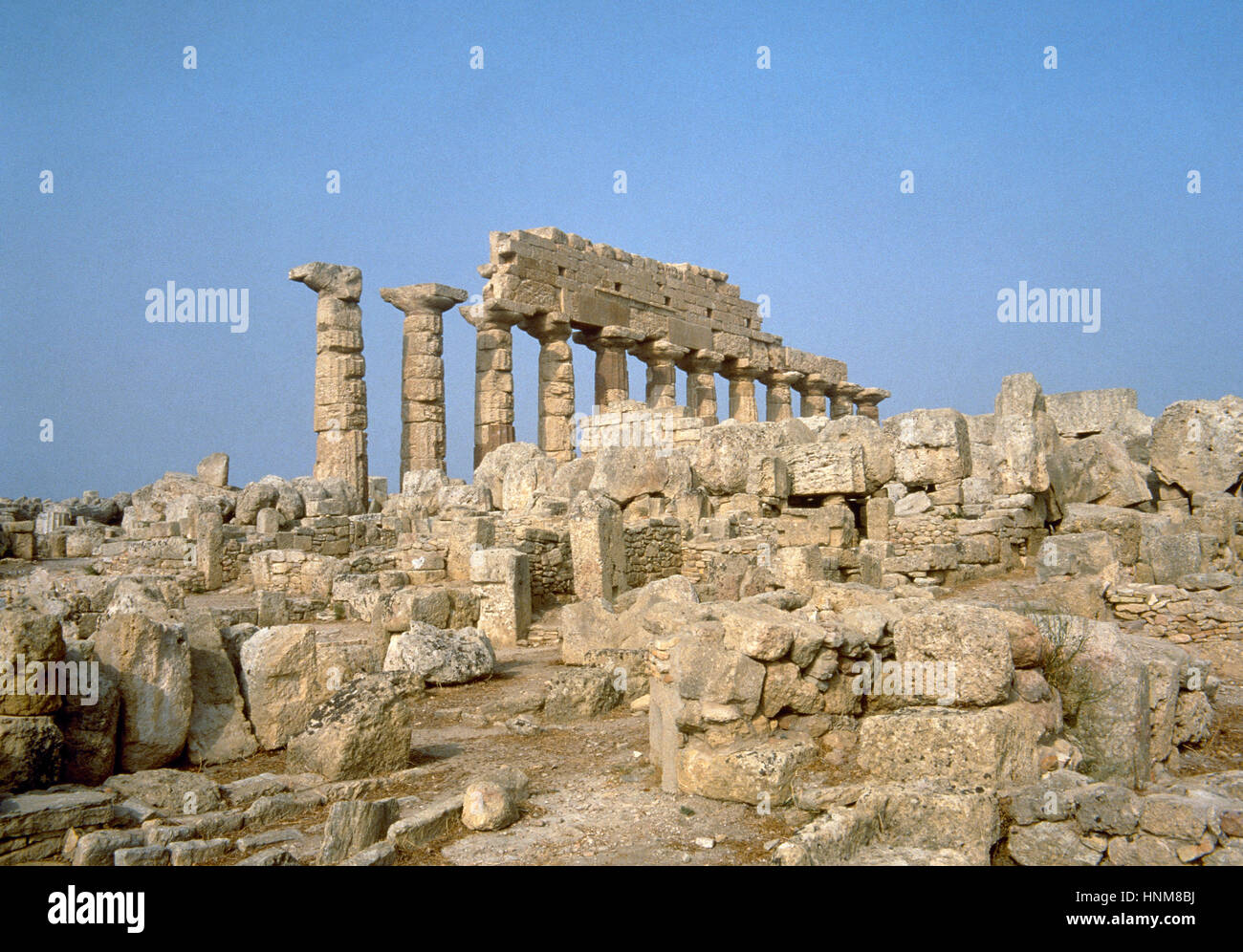 Selinus temple grec Banque de photographies et d’images à haute ...