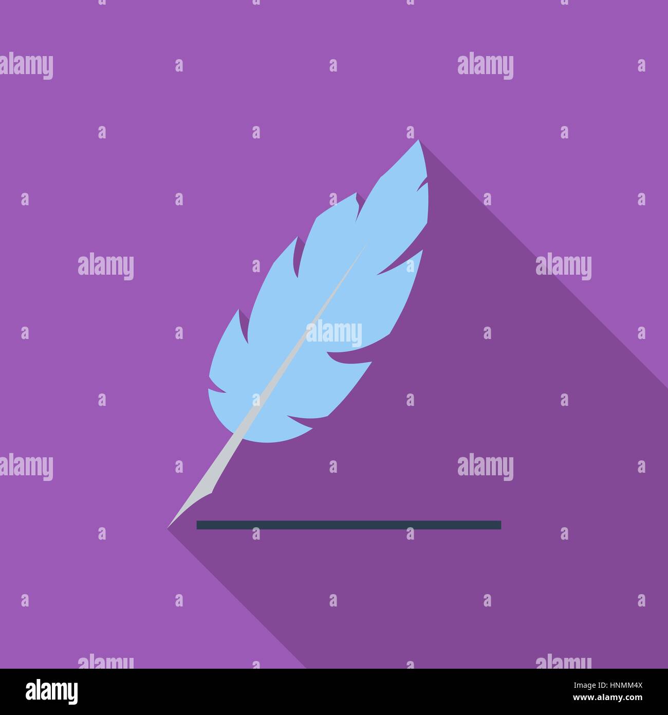 Pictogramme plume ecriture ancienne Banque d'images vectorielles - Alamy