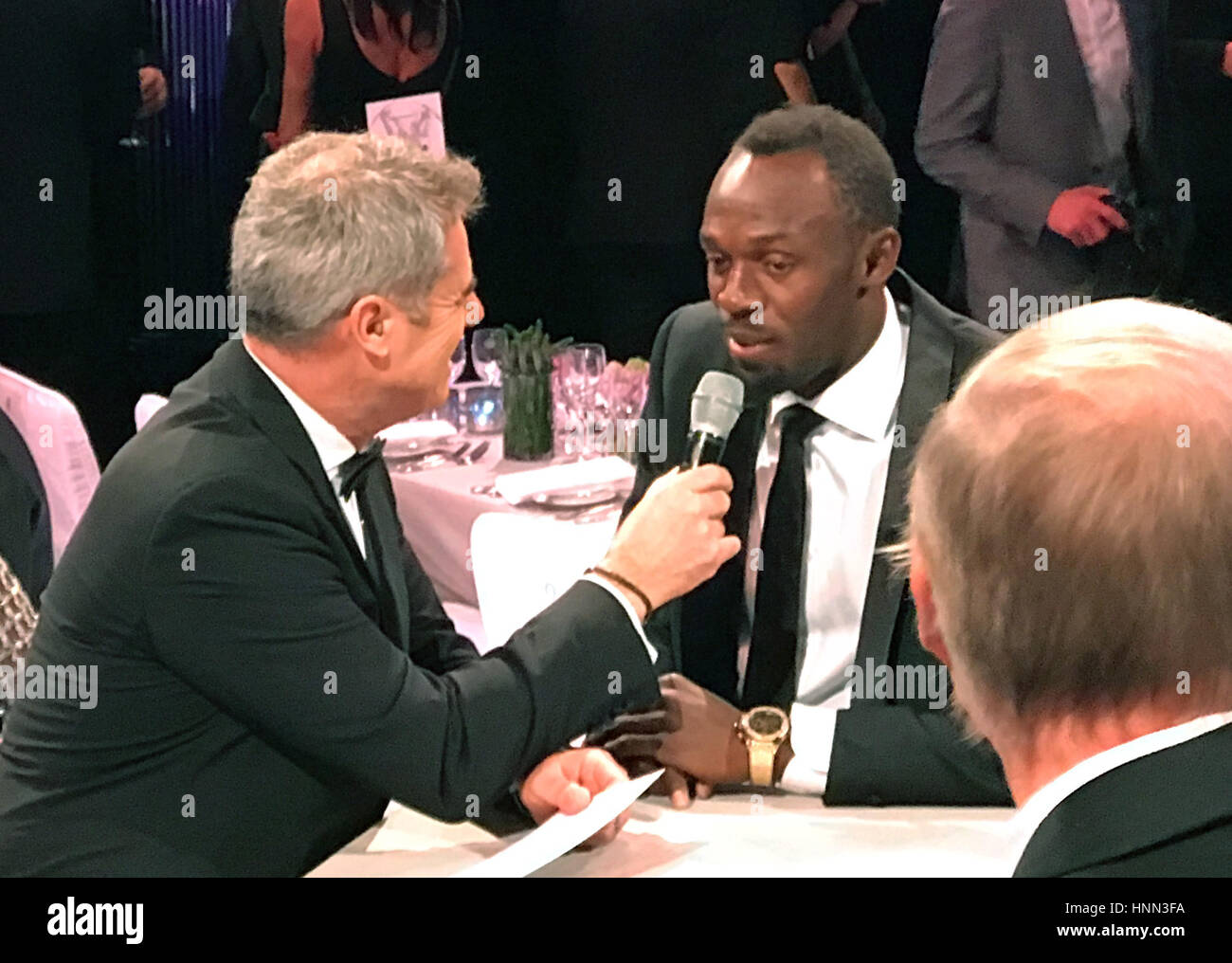Usain bolt interview Banque de photographies et d’images à haute ...