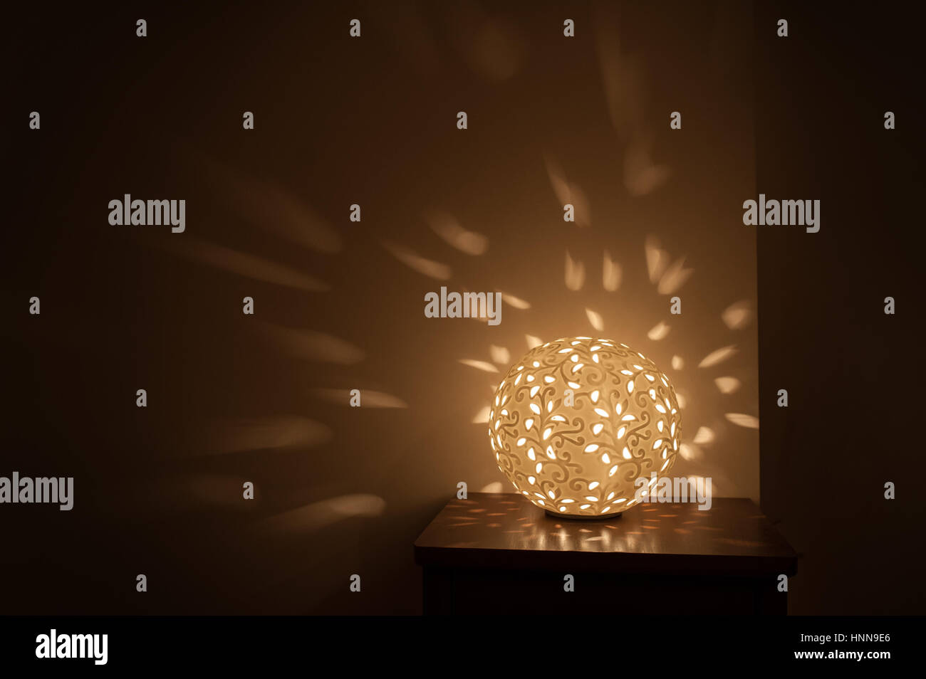 Lampe de table de nuit Banque de photographies et d’images à haute ...