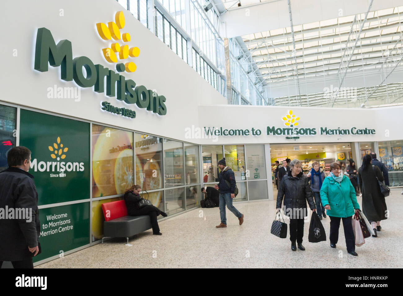 Nouveau logo morrisons Banque de photographies et d’images à haute ...