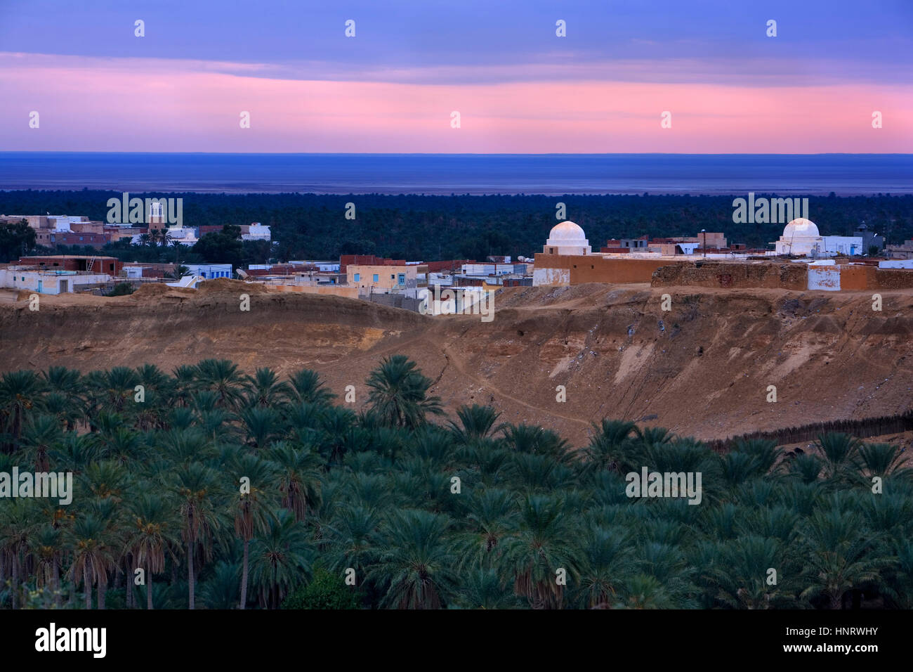 Nefta oasis tunisie Banque de photographies et d’images à haute ...