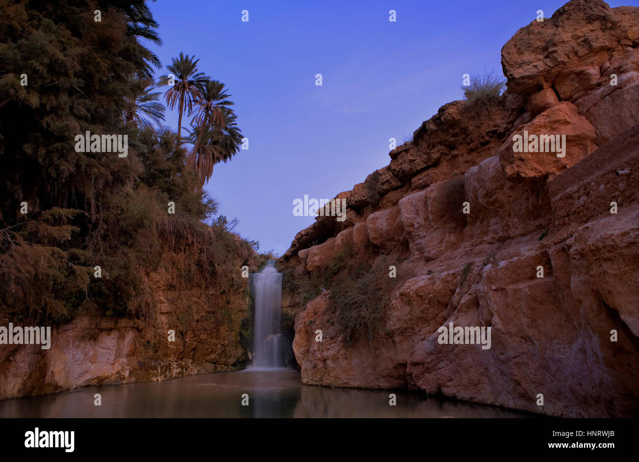 Waterfall tamerza tunisia Banque de photographies et d’images à haute ...