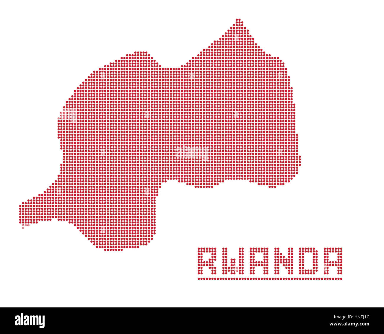 Carte du rwanda Banque de photographies et d’images à haute résolution ...