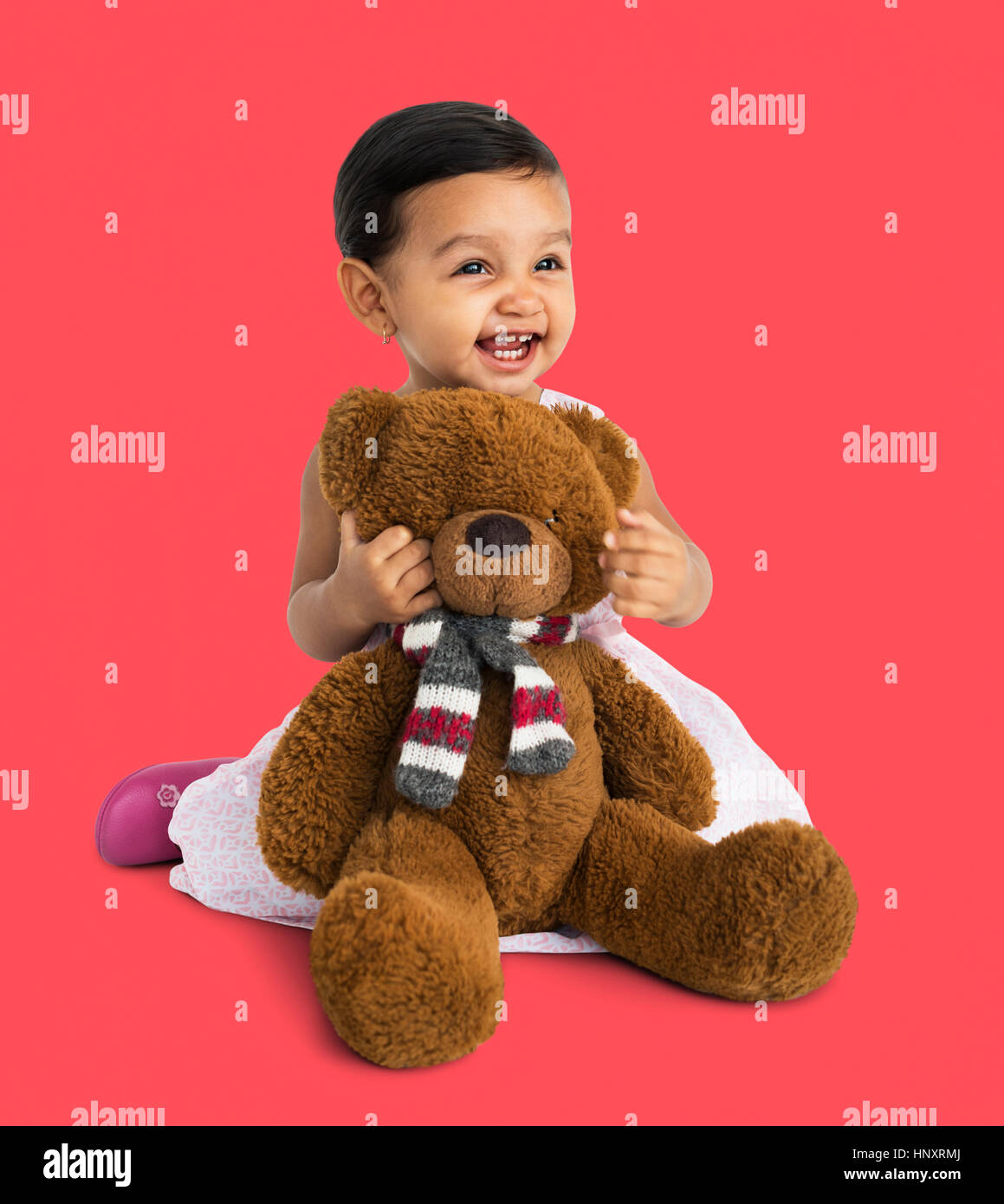 Happy Kid Amusez Smiling Concept Photo Stock - Alamy