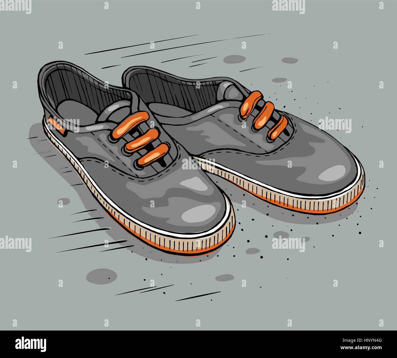 Vector Illustration croquis colorés Image Vectorielle Stock - Alamy
