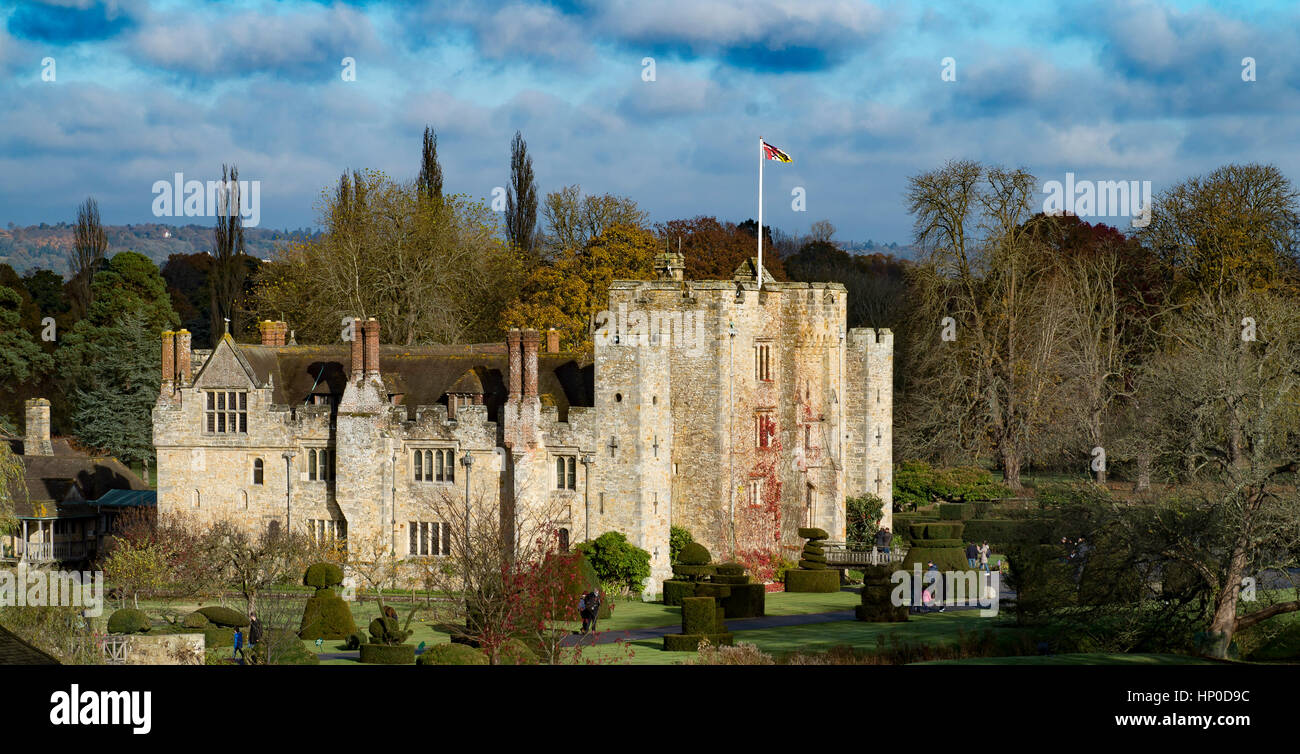 Hever Castle Gardens Banque d'image et photos - Alamy