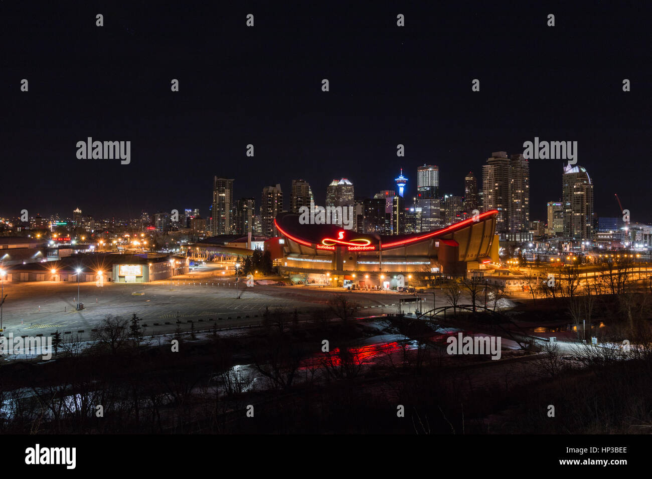 Calgary night Banque de photographies et d’images à haute résolution ...