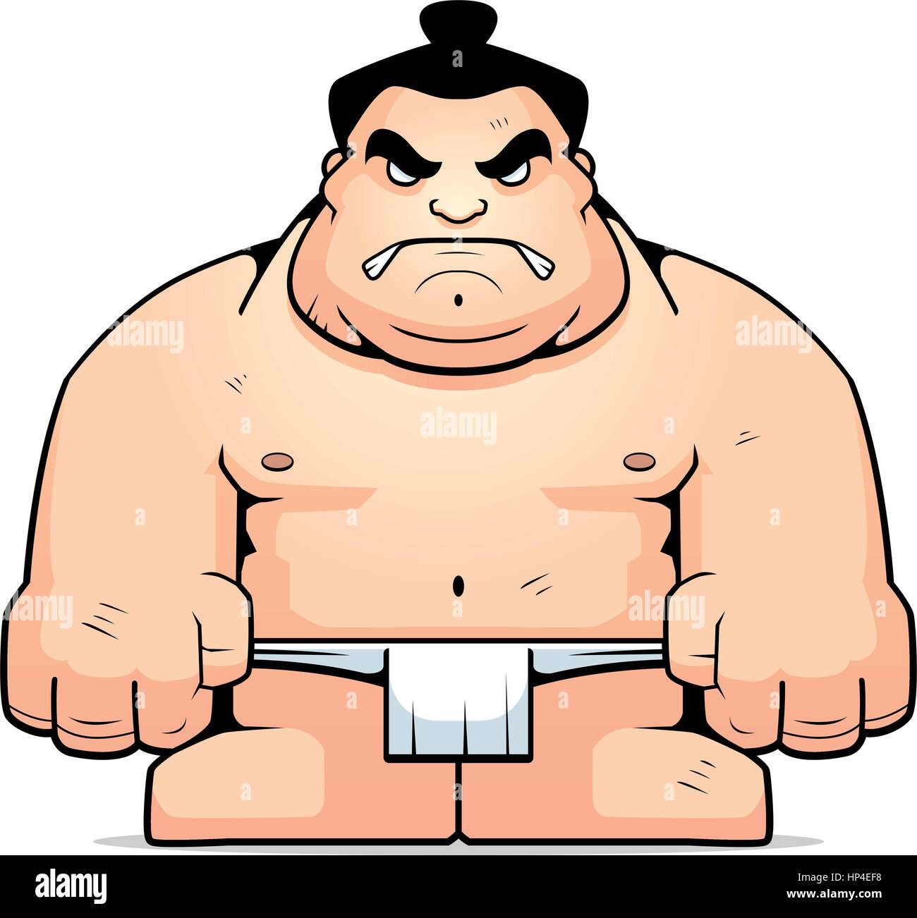 Sumo wrestler cartoon Banque de photographies et d’images à haute ...