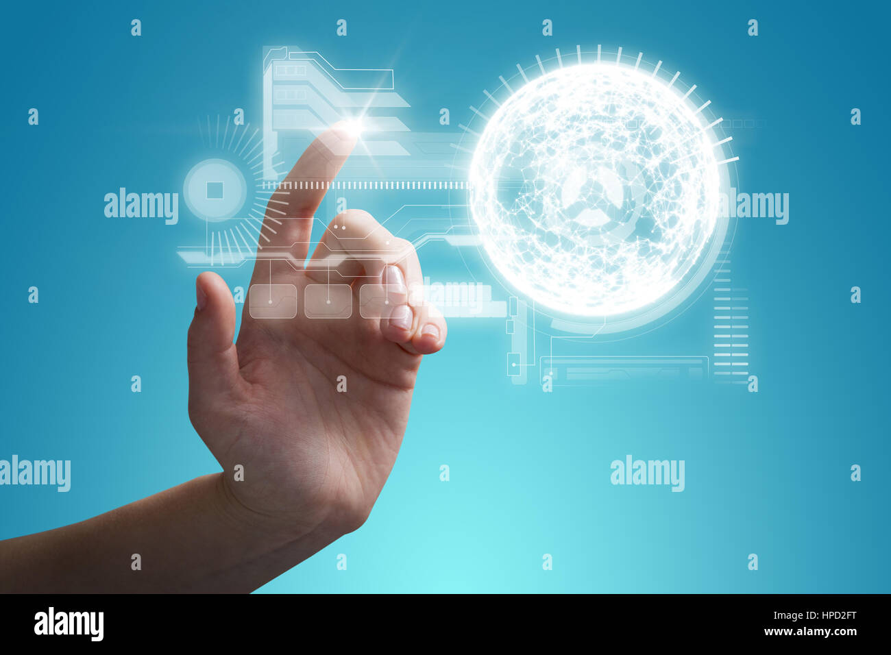 Structure de la peau humaine atome Banque de photographies et d’images ...