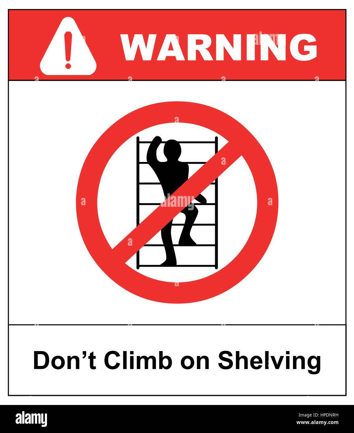 Crocodile safety sign Banque d'images vectorielles - Alamy