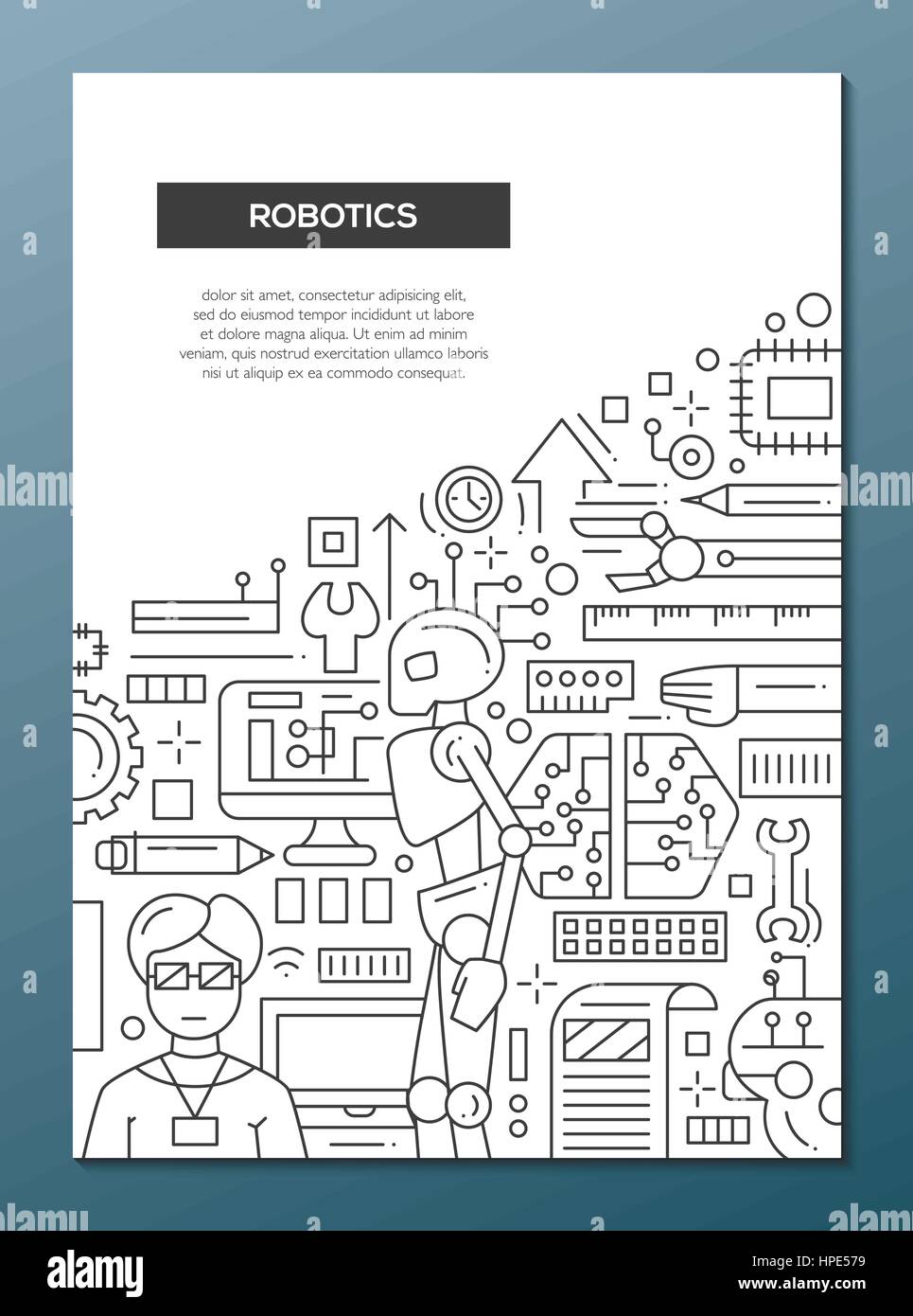 Affiche de robotique Banque de photographies et d’images à haute ...
