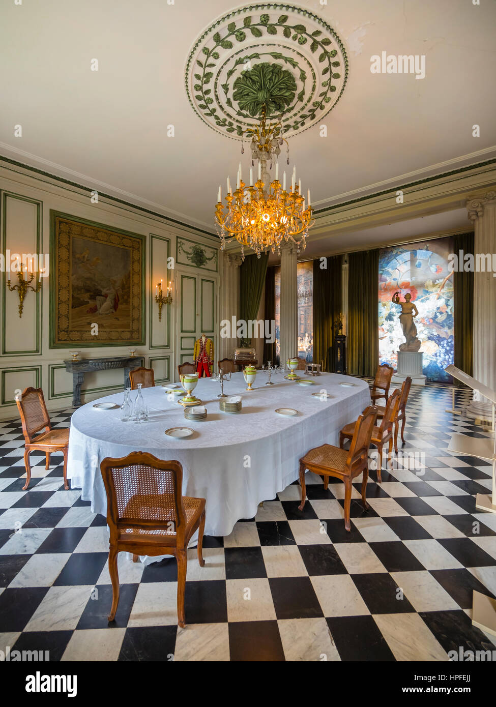 Salle à manger, Château de Valençay, Valençay, Center-Val Région de ...