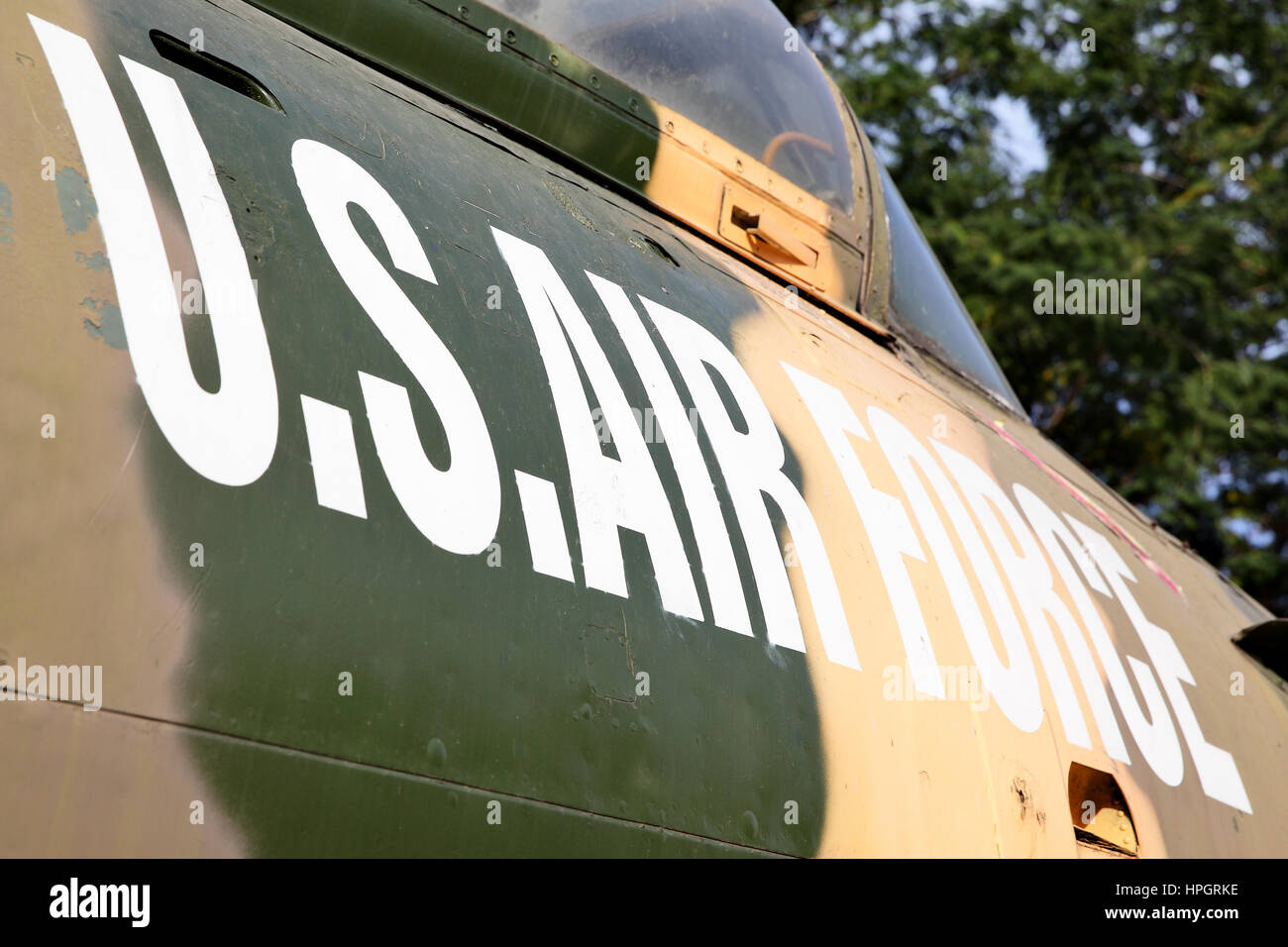Marquage de l'US Air Force sur le côté d'aéronefs Photo Stock - Alamy Marquage de l'US Air Force sur le côté d'aéronefs Photo Stock - Alamy