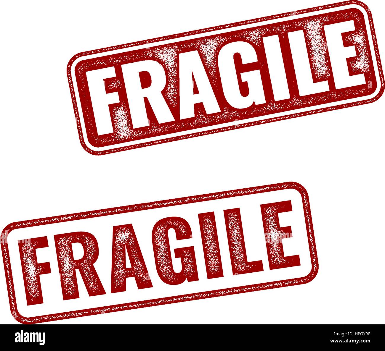 Fragile symbol vector vectors Banque d'images vectorielles - Alamy