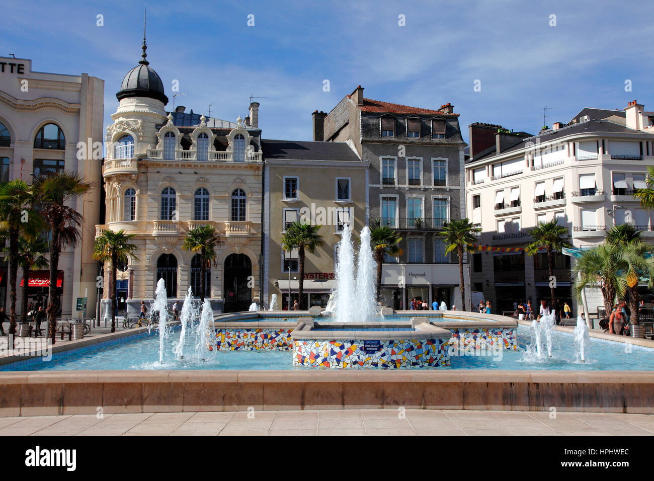 Place clemenceau pau Banque de photographies et d’images à haute ...
