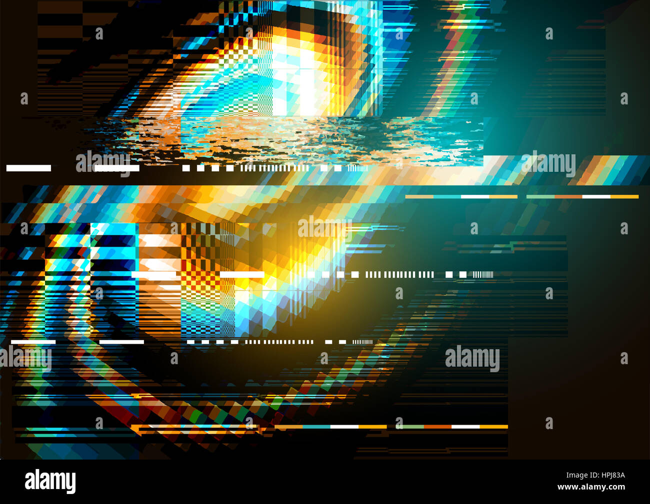 Bruit de pixel Banque de photographies et d’images à haute résolution ...